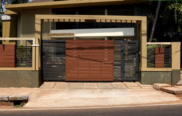 WPC plank for Wall cladding and Gates photos| Versaplank